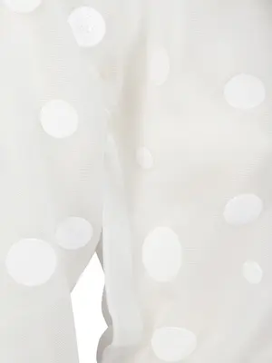 Junya Watanabe Long-sleeved Knitwear With Polka Dot Pattern