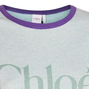 Chloé Logo Printed Crewneck T-shirt