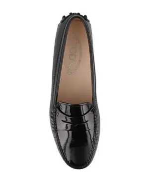 TOD'S Gommino Penny Bar Driving Loafers - Black