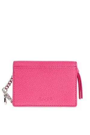 GANNI Logo Detailed Wallet