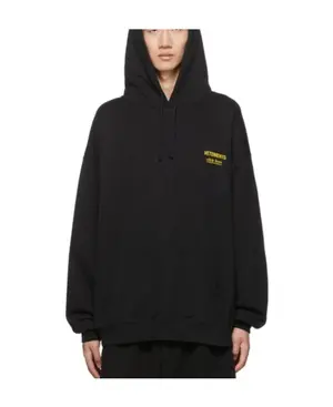 Vetements Embroidered Logo Hoodie
