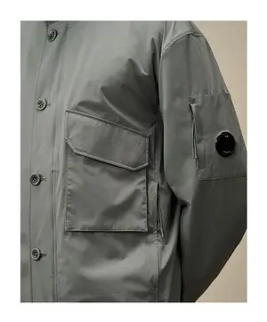 C.P. COMPANY Lens Detail Jacket - Blue