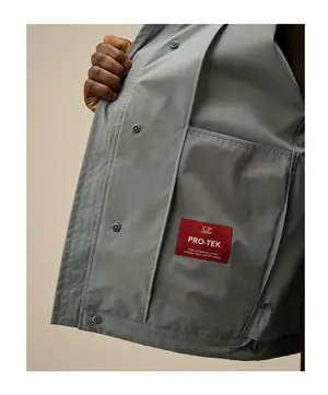 C.P. COMPANY Lens Detail Jacket - Blue
