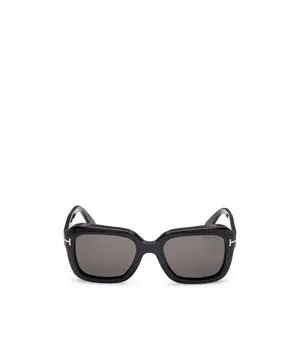TOM FORD Square Frame Sunglasses - Black