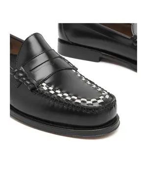 G.H. BASS  CO G.h. Bass Weejuns Penny Loafers With Woven Details