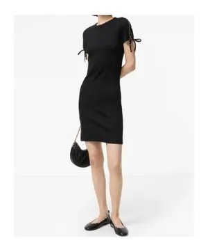 Burberry Tatiana Tie-sleeve Knitted Dress