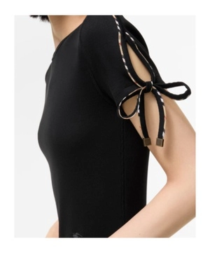 Burberry Tatiana Tie-sleeve Knitted Dress