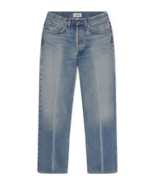 AGOLDE Lana High-rise Straight Jeans - Gray