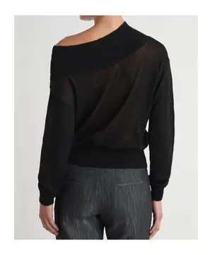 Paloma Wool Soto Funnel-neck Fine-knit Sweater