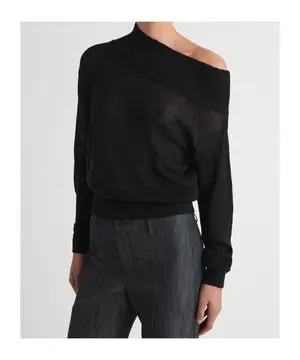 Paloma Wool Soto Funnel-neck Fine-knit Sweater