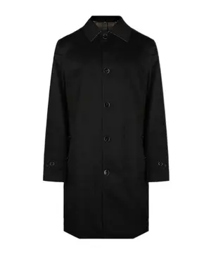 Burberry Burberry Paddington Single-Breasted Trench Coat Black
