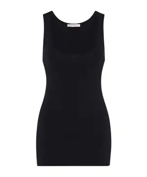 THE ROW Sleeveless Scoop-neck Vest