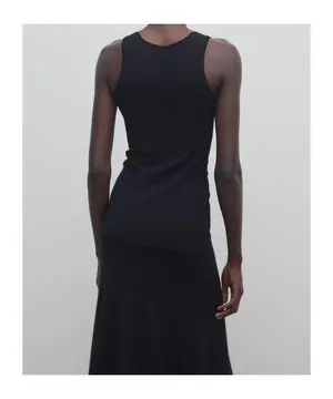 THE ROW Sleeveless Scoop-neck Vest