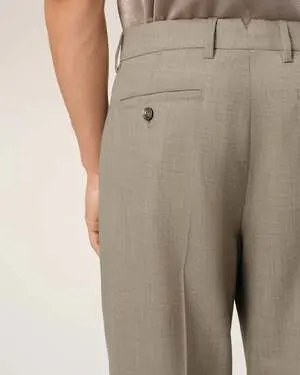 AMI Paris Straight Tailored Trousers