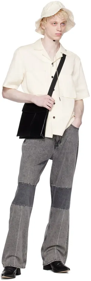 Our Legacy Leather Pocket Shoulder Bag