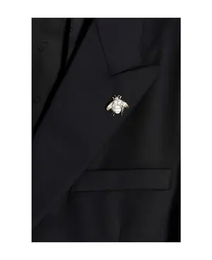 Dior Bee Embellished Single-breasted Jacket