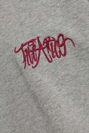 Attico Il Primo Bagno" Logo Embroidered Crewneck T-shirt