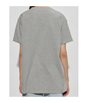 Attico Il Primo Bagno" Logo Embroidered Crewneck T-shirt