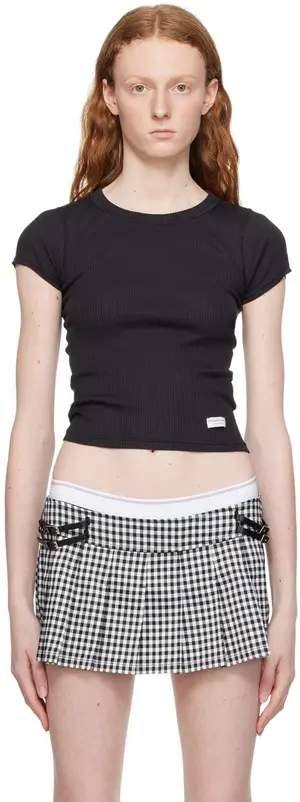 Alexander Wang Ribbed Cotton T-shirt