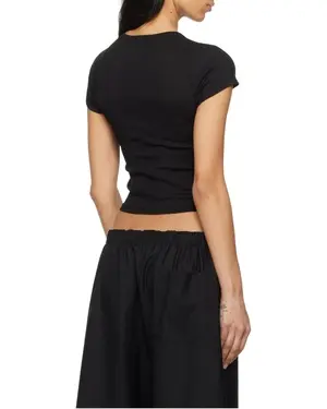 Alexander Wang Ribbed Cotton T-shirt