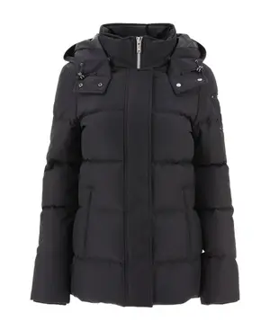 Moose Knuckles Zipped Hooded Down Jacket - No