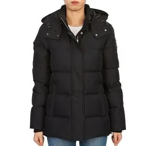 Moose Knuckles Zipped Hooded Down Jacket - No