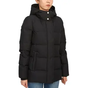 Moose Knuckles Zipped Hooded Down Jacket - No