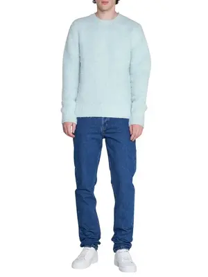 AMI Paris Long-sleeved Crewneck Pullover