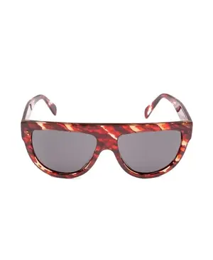 Celine Pilot Sunglasses With Logo Detail - Gray