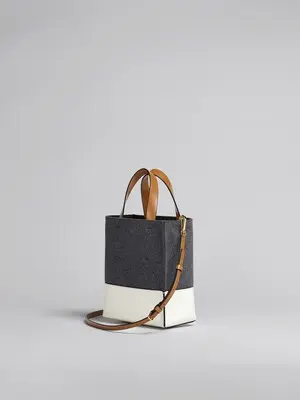 Marni Museo Mini Bag In Leather And Felt