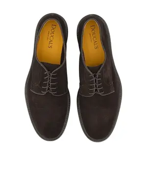 DOUCAL'S Suede Derby Shoes