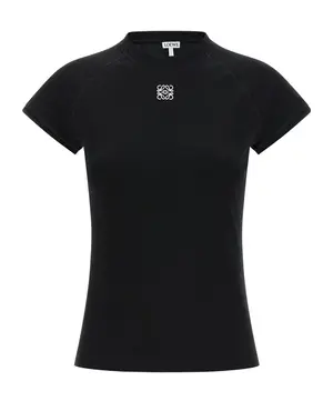 Loewe Anagram Embroidered Small Fit T-shirt