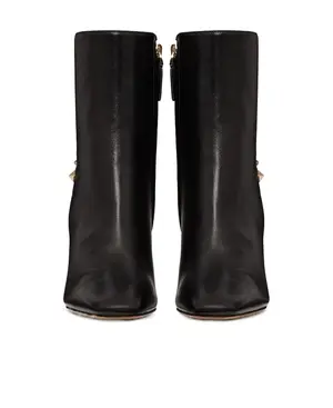 Valentino Garavani Rockstud Nappa Ankle Boot 90mm