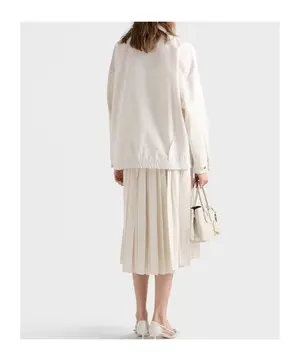 Prada Silk Faille Blouson Jacket