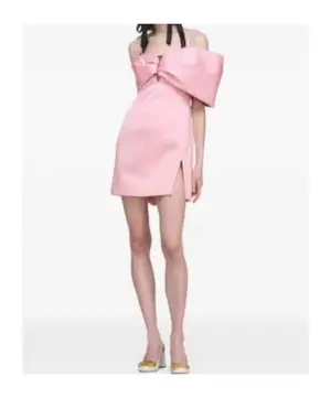Marc Jacobs Bow-decorated Mini Dress
