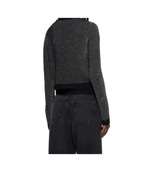 RE/DONE Long-sleeved Cardigan With Lapel Collar
