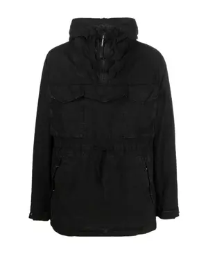 C.P. COMPANY Goggles Detail Zip-up Hooded Jacket