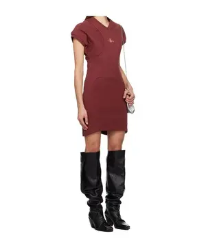VIVIENNE WESTWOOD Pourpoint Football Minidress
