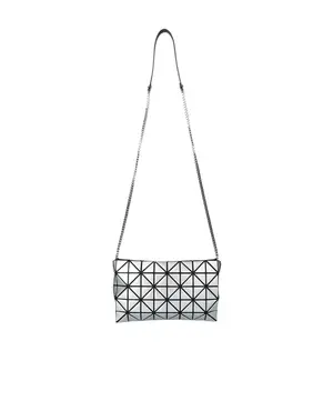 Issey Miyake Platinum Copret Crossbody Bag - White