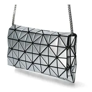 Issey Miyake Platinum Copret Crossbody Bag