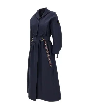 Etro Shirt Dress With Embroidered Ribbon Belt