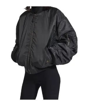 Balenciaga Standard Bomber Jacket - Black