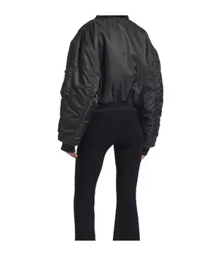 Balenciaga Standard Bomber Jacket - Black