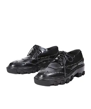 Balenciaga Stitched Lace-up Shoes