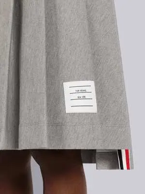 Thom Browne 4-bar Pleated Knee-length Skirt