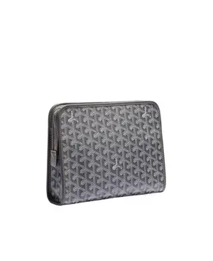 Goyard Jouvence Mm Wash Bag - Gray