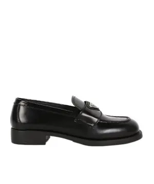 Prada Round-toe Loafers - Black