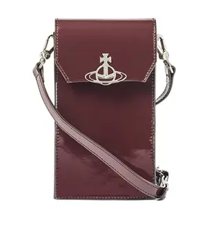 VIVIENNE WESTWOOD Flip Phone Shoulder Bag - Red