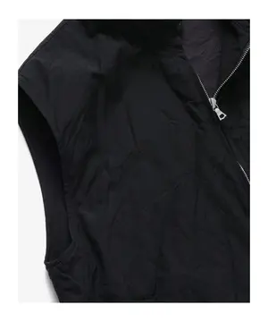 Auralee Wool Zipper Vest