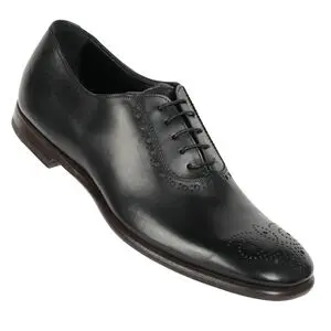 Saint Laurent Round Toe Lace-up Dress Shoes